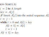Python Clarification On Output Of Insertion Sort Implementation