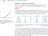 Euler S Method On Differential Equation Mathematics Stack Exchange