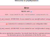 Php Issue Connecting To Phpmyadmin With Xampp Stack Overflow