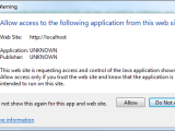 Java Applet Liveconnect Security Warning Popup Stack Overflow