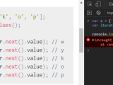 Javascript Array Prototype Values Not Working Like Mdn Example