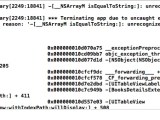 Ios Unrecognized Selector Sent To Instance Analysis Stack Overflow