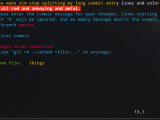 Make Vim Stop Splitting My Git Commit Messages Unix Linux Stack