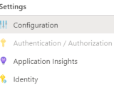 Azure App Service Authentication Authorization Not Available Stack