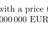 Formatting Format Long Numbers With A Thousand Separator Tex