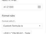 Date Getting The Cell Given The Cell Value In Google Sheets Using App