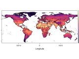 R World Map Overlay On Level Plot Stack Overflow