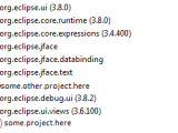 Eclipse Manifest Mf Plugin Dependencies Different Icons Stack