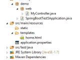 Java Spring Boot Unable To Resolve Html View Stack Overflow
