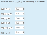 Discrete Mathematics Set Theory Subset Exercises Mathematics