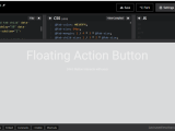 Html Floating Action Button Text To The Side Stack Overflow