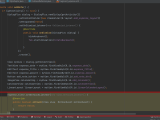 Java Why Is Android Studio Is Showing Yellow Highlighted In This Code