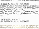 Obfuscation How Can I Decode This Obfuscated Javascript Stack Overflow