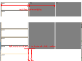 Html Inserting Divs Into Flex Regular Columns Column Width And