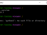 First Time To Install Python And Test In Git Bash Stack Overflow