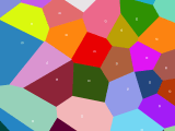 Python Render Voronoi Diagram To Numpy Array Stack Overflow