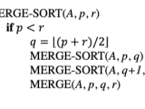Algorithm Problem Implementing Merge Sort From Pseudo Code Python