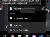 Windows 10 Taskbar Jumplist Issue Not Working Super User