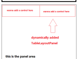 C Adding Dynamic Controls To Tablelayoutpanel In Net Windows Form