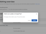 Android New Google Play Console Managed Publishing For First App