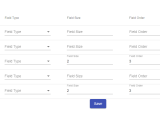 Javascript Angular 6 Material Table Adds Row Form Field With Last