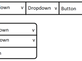 Html Bootstrap Drop Down And Button In Group Stack Overflow