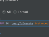 Intellij Idea Debugging Conditional Breakpoint Dependent On Other