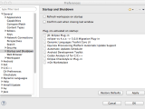 Disable Plugins On Eclipse Startup Stack Overflow