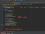 Re Enable Component Tree In Android Studio Stack Overflow