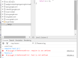 Run Javascript File From The Workspace In Chrome Developer Tools