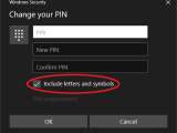 Login Windows 10 Simple Pin Super User