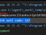 User Agent Azure Pipeline Script Failed With Exit Code 127 Stack