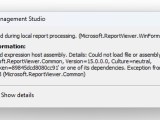 Sql Server Ssms Ssis Execution Reports Not Loading Stack Overflow