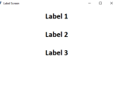 How To Display Multiple Labels In One Line With Python Tkinter Stack