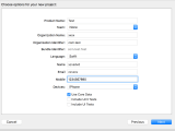 How To Get Custom Options Value In Xcode 8 Ios Project Wizard Stack