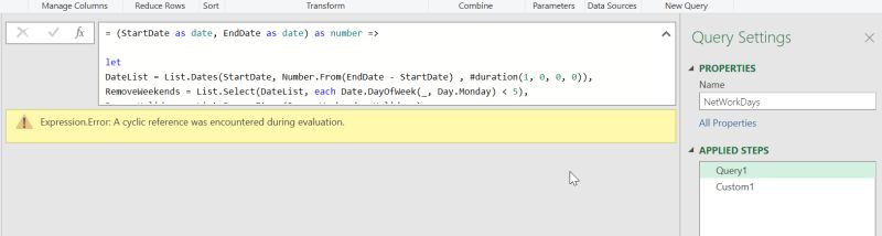 Powerquery Expression Error A Cyclic Reference Was Encountered - Retina Landscape Wallpapers for Desktop