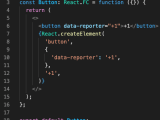 Reactjs I Overridden React Createelement But Jsx S Button Doesn T