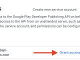 Google Play Developer Api The Current User Has Insufficient