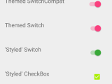 User Interface Android Change App Theme Value Of Switchcompat