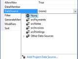 C Visual Studio Winform Designer Set Databindings On Current