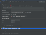 Appengine Java On Intellij Getresourceasstream Null On Debug Mode