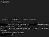 Python Importerror No Module Named Pygame How Do You Fix This On A