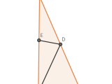 Geometry Right Triangle Inside A Right Triangle Mathematics Stack