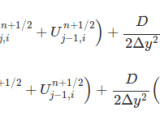Differential Equations Alternating Direction Implicit Method For