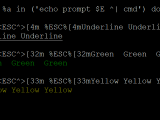 Windows Unable To Echo With Different Colors For Batch File Super User