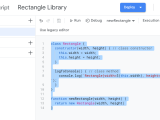 Javascript Can I Use Class Objects In Google Apps Script Libraries