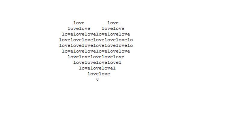 Code Golf Draw The Heart Shape Code Golf Stack Exchange - Premium Space Design Gallery - 4K