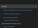 Ipython 聴nteractive Window In Visual Studio Stack Overflow
