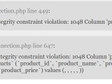 Html Laravel Sqlstate 23000 Integrity Constraint Violation