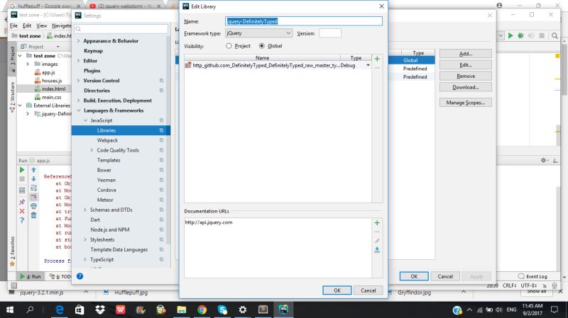 Javascript Adding Jquery Library To Webstorm Stack Overflow - Gorgeous Vintage Picture - High Resolution